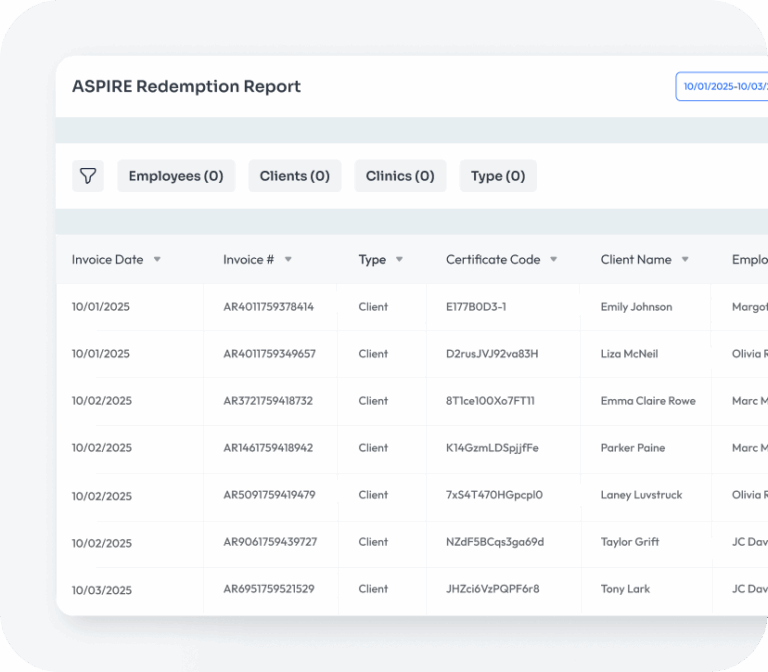 ASPIRE Galderma Rewards - Aesthetic Record EMR